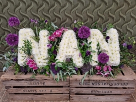 Floral Letter Tributes | Lindas Florist | Henwood | Kent